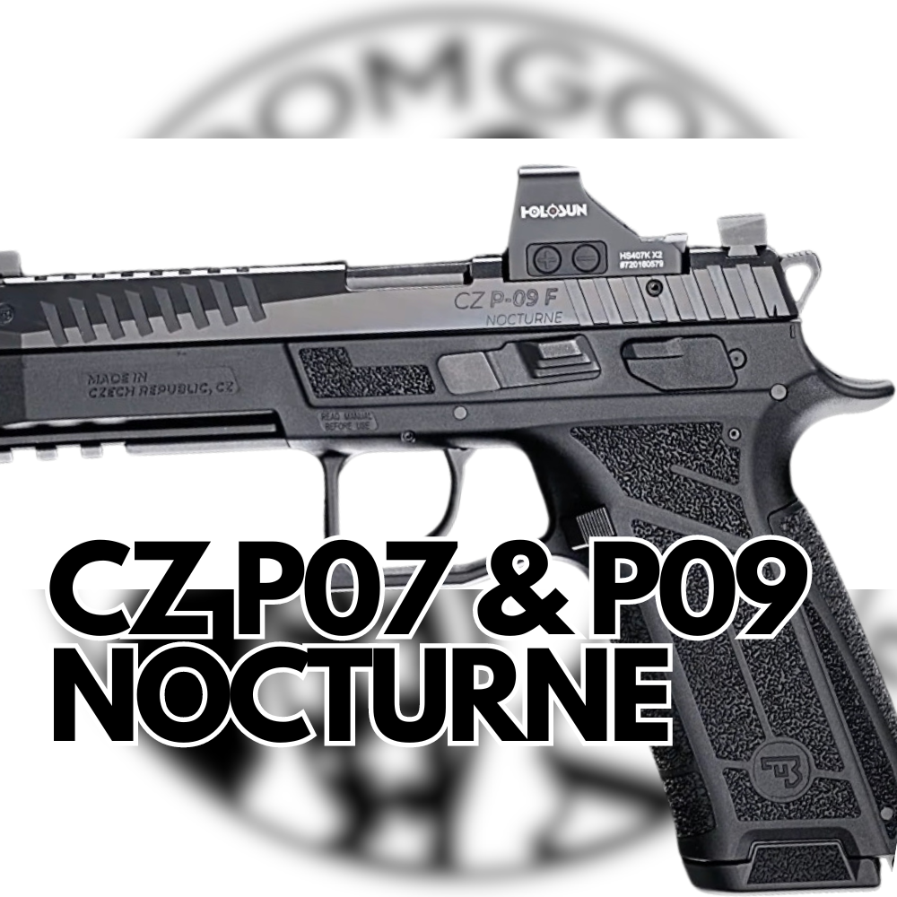 CZ P-09 NOCTURNE Red Dot Fitment Guide: Best Holosun Red & Green Dots ...