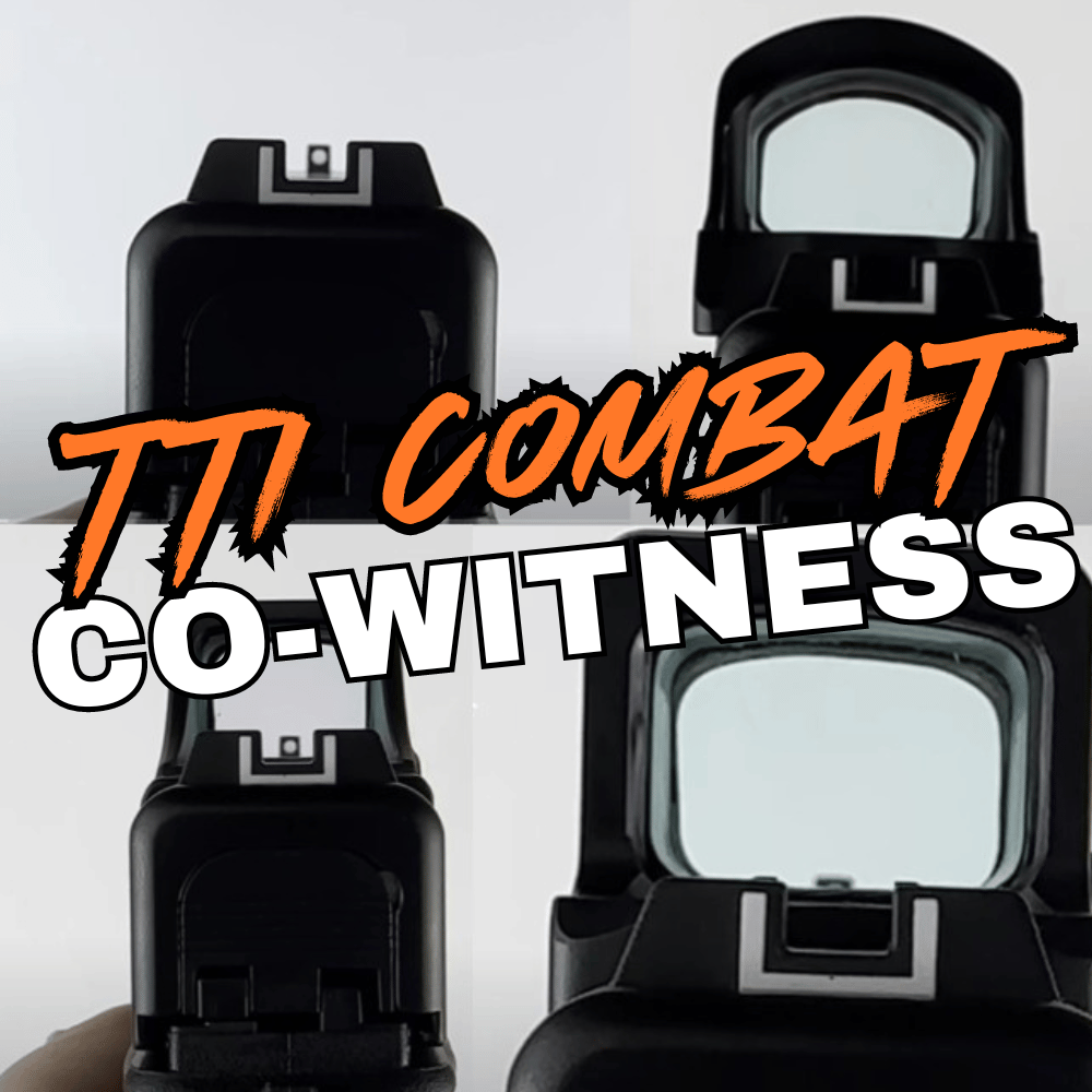 How Each Holosun Optic Co-Witnesses on the Canik TTI Combat – Freedom Gorilla
