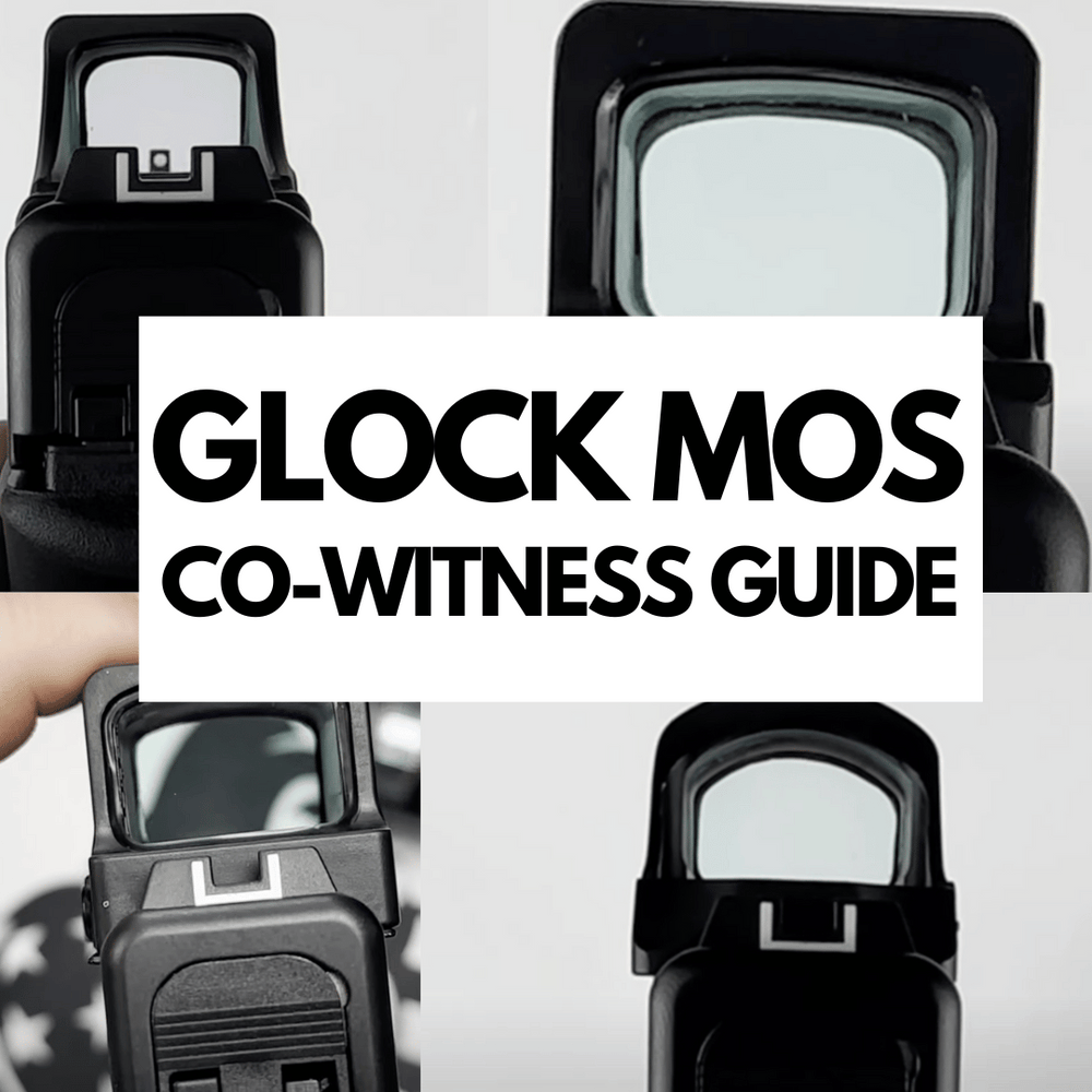 How Each Holosun Optic Co-Witnesses on the Glock MOS – Freedom Gorilla