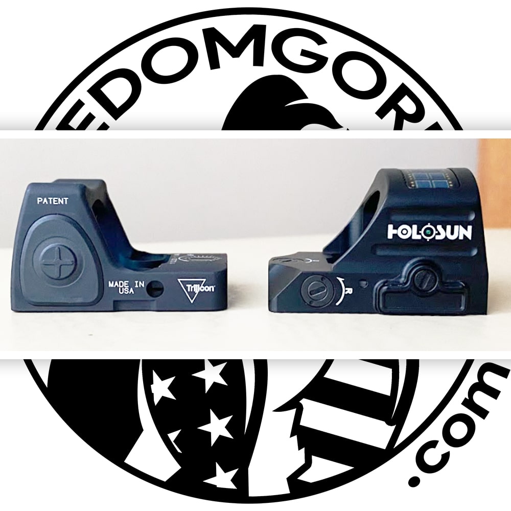 Trijicon RMR vs Holosun 407C, 507C, 508T, 509T, EPS – Freedom Gorilla