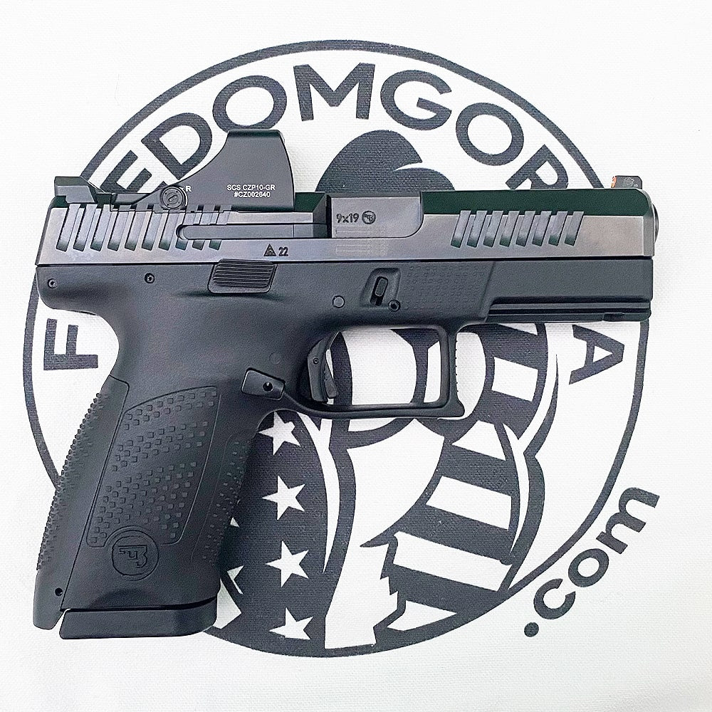 Top 12 CZ P10 Optics Ready Holosun Optics - Red & Green Dot Sights + A – Freedom Gorilla