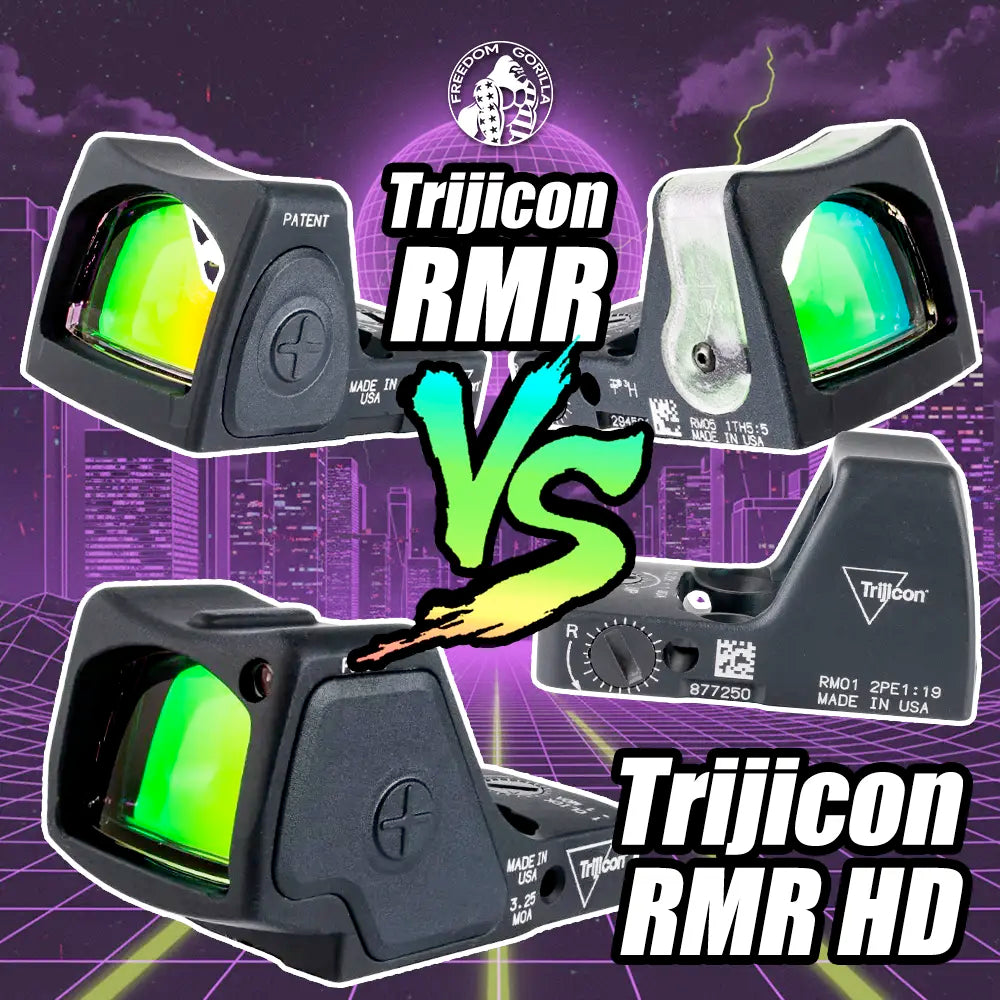 Trijicon RMR vs RMR HD: Full Optic Comparison Guide – Freedom Gorilla