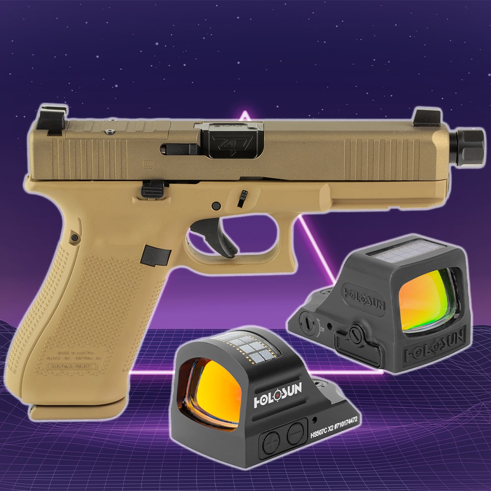 Glock 17 XOR Optics - Red & Green Dot Sights – Freedom Gorilla