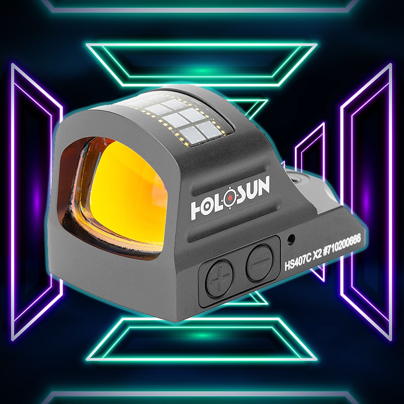 Holosun 407C X2 Red & Green Dot Sights - 2 MOA Dot – Freedom Gorilla