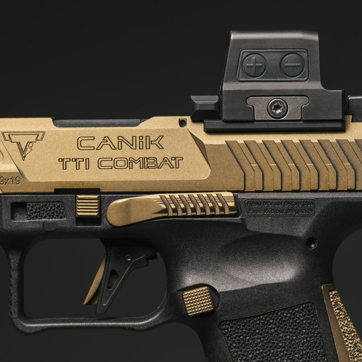 Canik TTI Combat to Holosun 509T Adapter Plate - DOGTAG - Aluminum - C ...