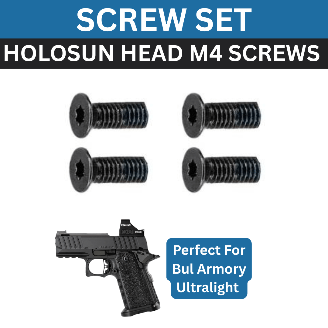 M4x12mm Holosun Head Screws – Freedom Gorilla