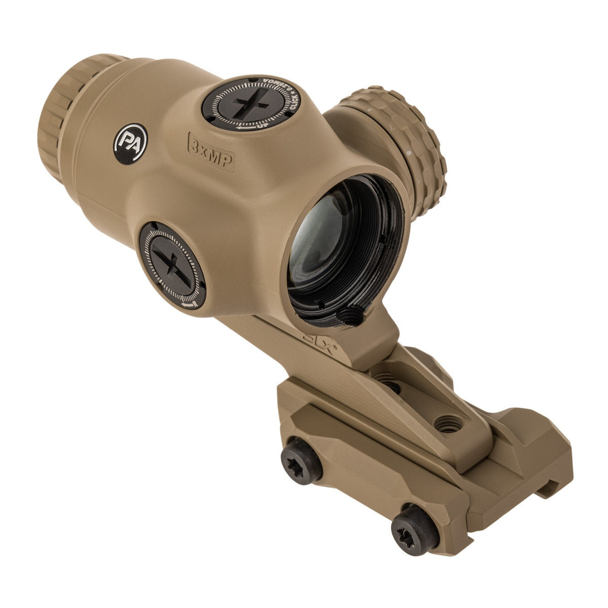 Primary Arms SLx 3X MicroPrism FDE Scope - Red Illuminated ACSS Raptor ...