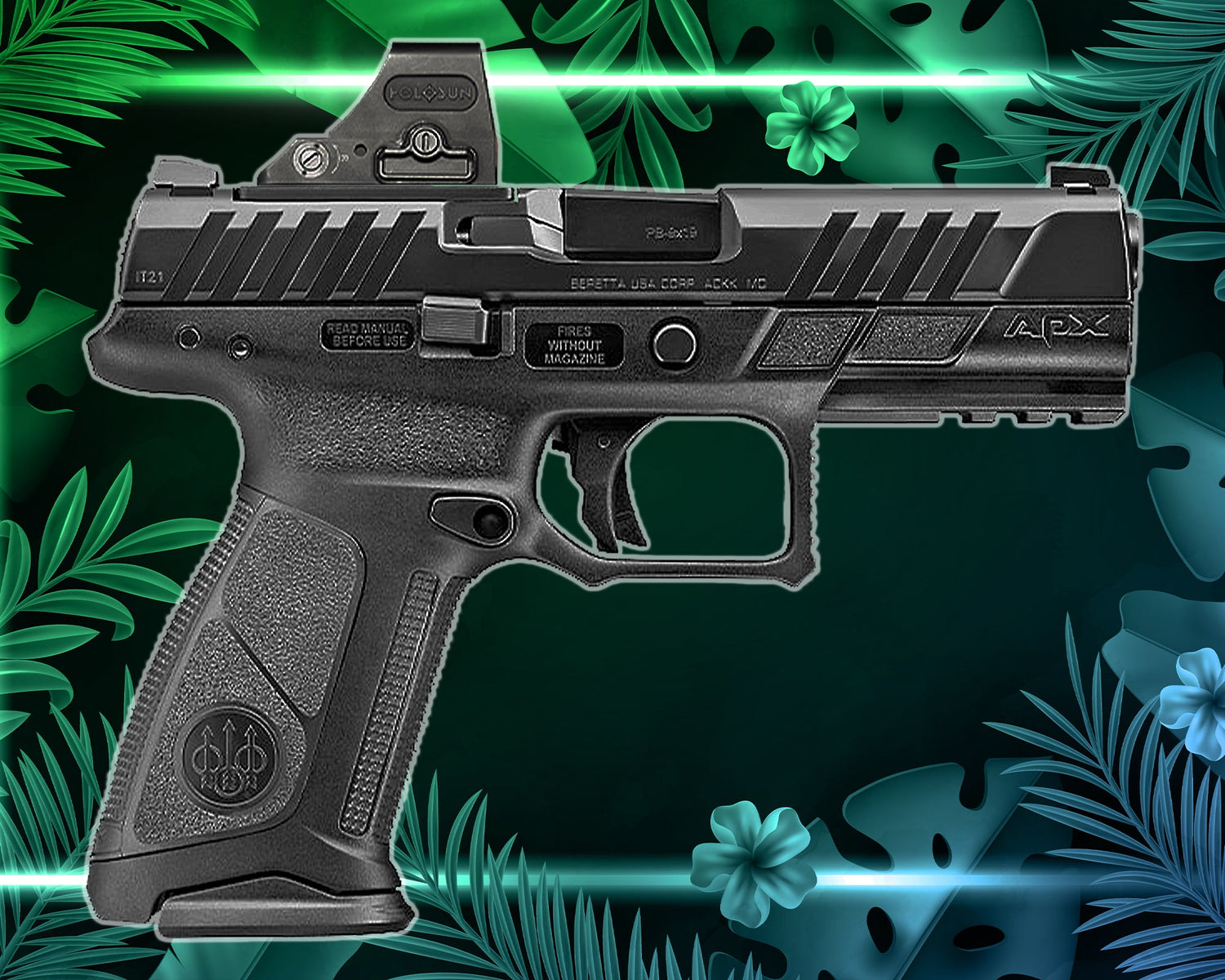 Beretta APX A1 Full Size & Compact Red & Green Dot Sights – Freedom Gorilla