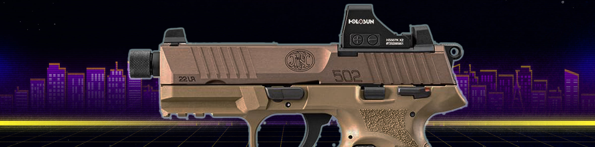 FN 502 Optics - Red & Green Dot Sights – Freedom Gorilla