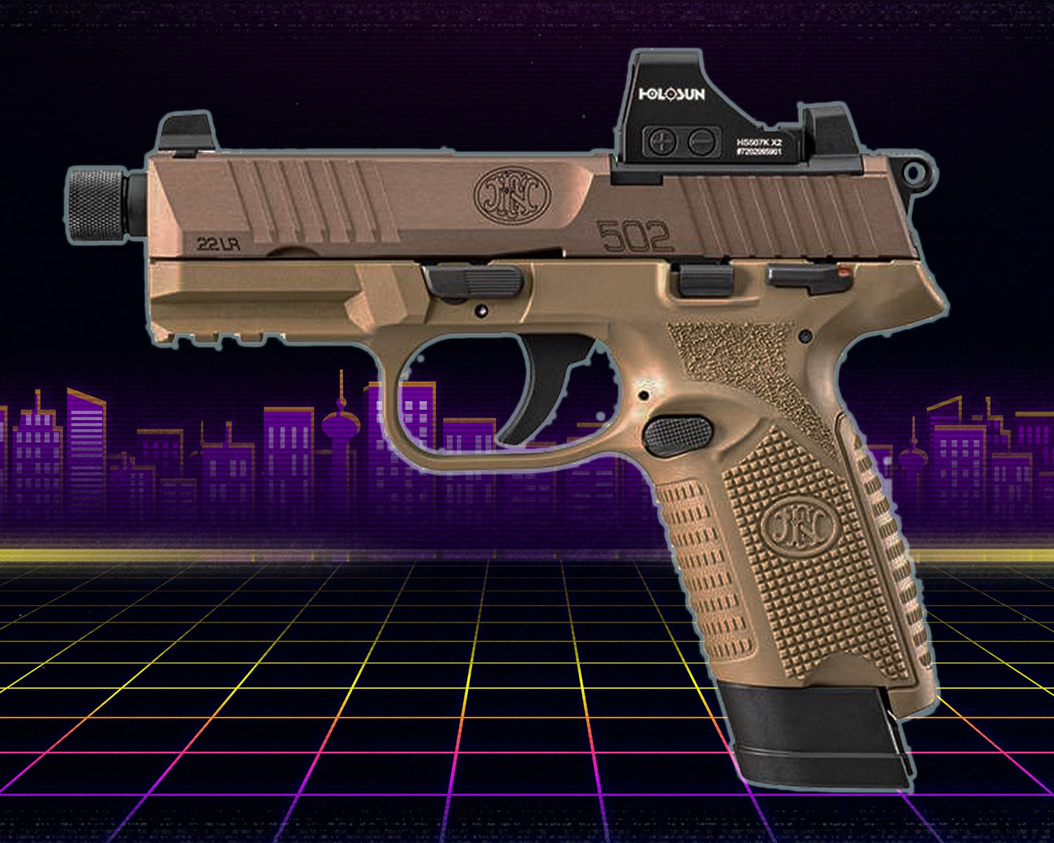 FN 502 Optics - Red & Green Dot Sights – Freedom Gorilla