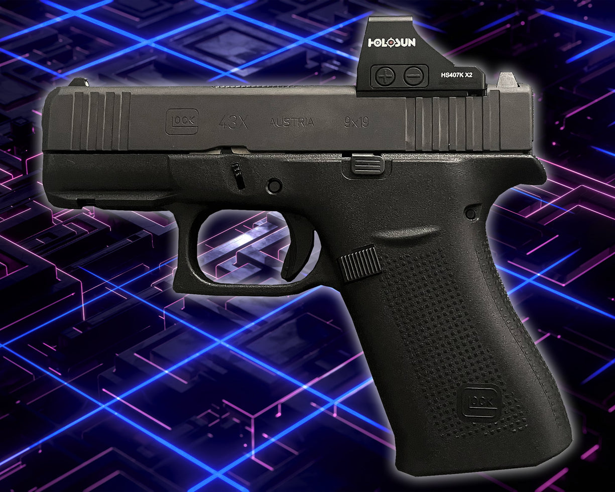 Glock Slim 43X/48 MOS Red & Green Dot Sights & Adapter Plates – Freedom ...