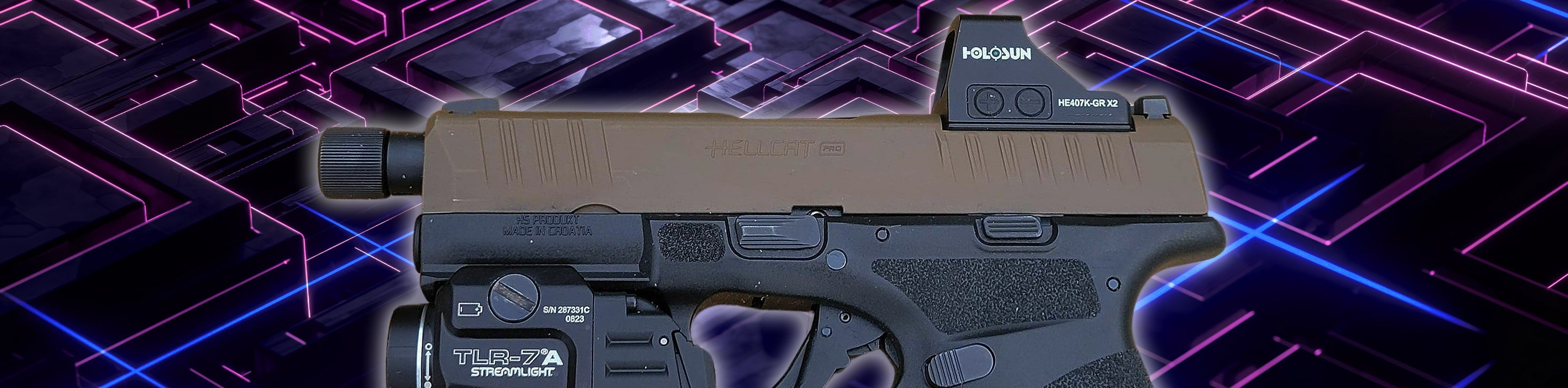 Springfield Armory Hellcat OSP/RDP/PRO Red & Green Dot Sights & Adapte ...