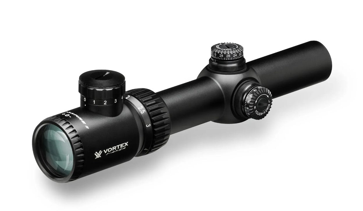 Vortex Crossfire II 1-4X24, V-Brite (MOA) Reticle, 30mm Tube, CF2-3103 ...