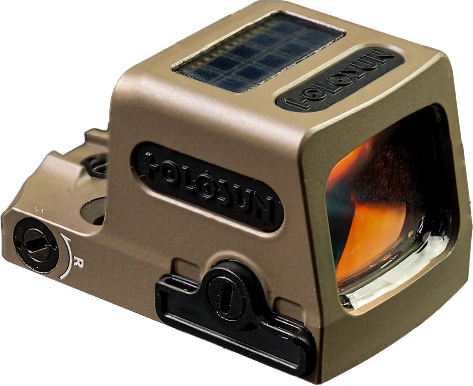 Holosun EPS Carry FDE - MRS Reticle - Red/Green Dot Reflex Sight - Mod ...