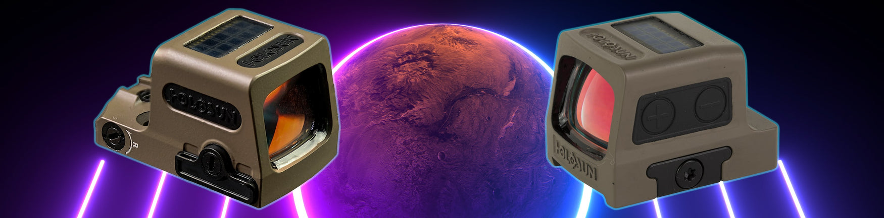 Holosun FDE Pistol Optics - Red & Green Dot Sights – Freedom Gorilla