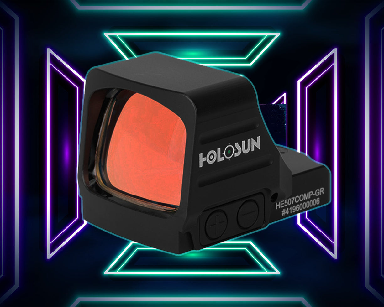 Holosun 507 Comp - Competition Series Red and Green Dot Sights ...