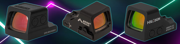 Holosun Modified RMSc Footprint/K Series Footprint Optics - Red & Gree ...