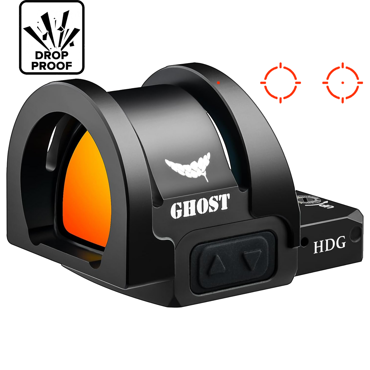 Cyelee Ghost HDG, Red 2 MOA Dot & 26 MOA Circle, RMR Footprint ...