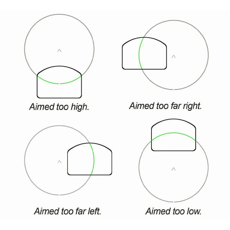 Holosun 507C X2 Green Dot ACSS Vulcan Reticle, RMR Footprint, Solar Fa ...